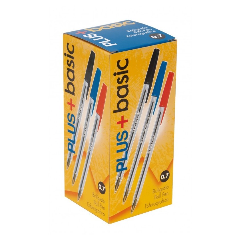 Bolígrafo Plus +Basic Azul - Envío gratis en 24/48 horas.